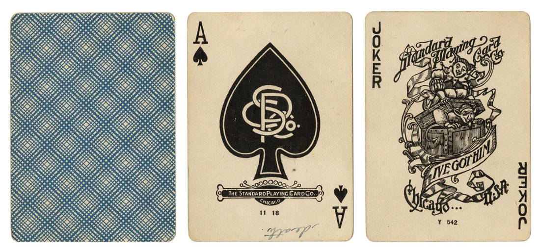 Steamboat 900 Monitor Radium Playing Cards. Chicago,