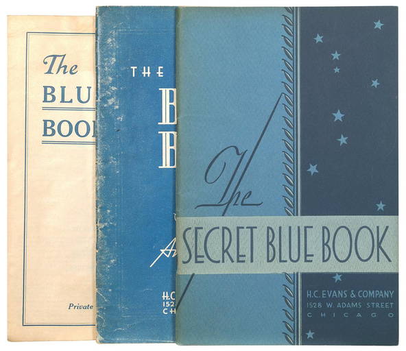 [catalogs]. A Trio Of H.c. Evans & Company Blue Book