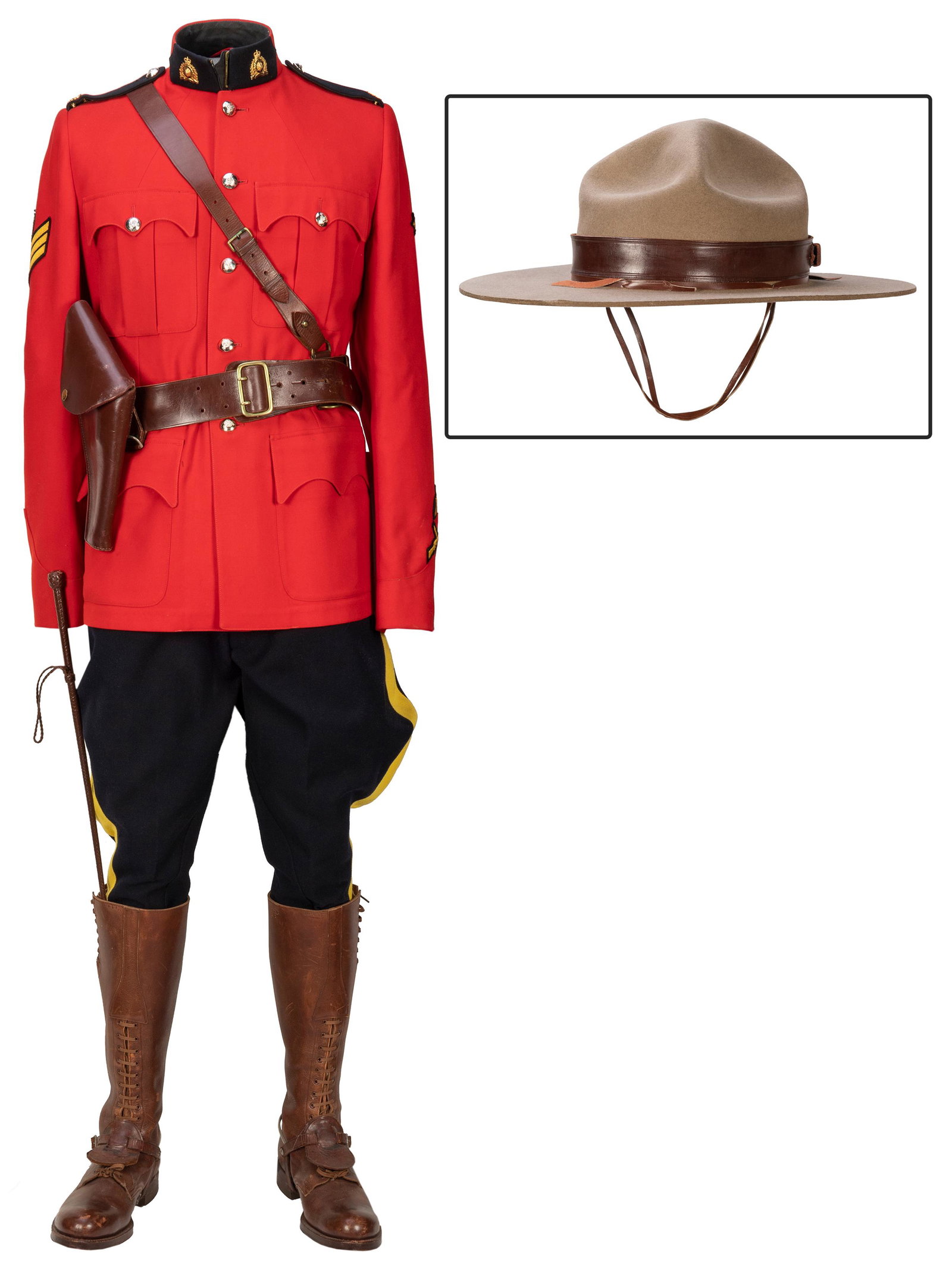 Royal Canadian Mounted Police Uniform. 20th century. - Mar 18, 2022 ...