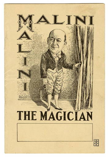 Malini, Max (Max Katz Breit). Max Malini The Magician (#0222) on Mar 26 ...