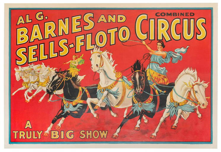 Al G. Barnes and Sells-Floto Circus / A Truly Big Show. Chi... (#0264 ...