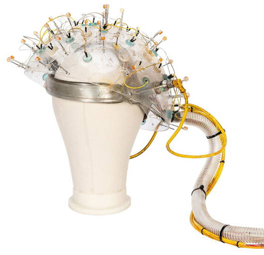 Mr. Whispers Screen Worn Prototype Helmet Prop From Sense8....