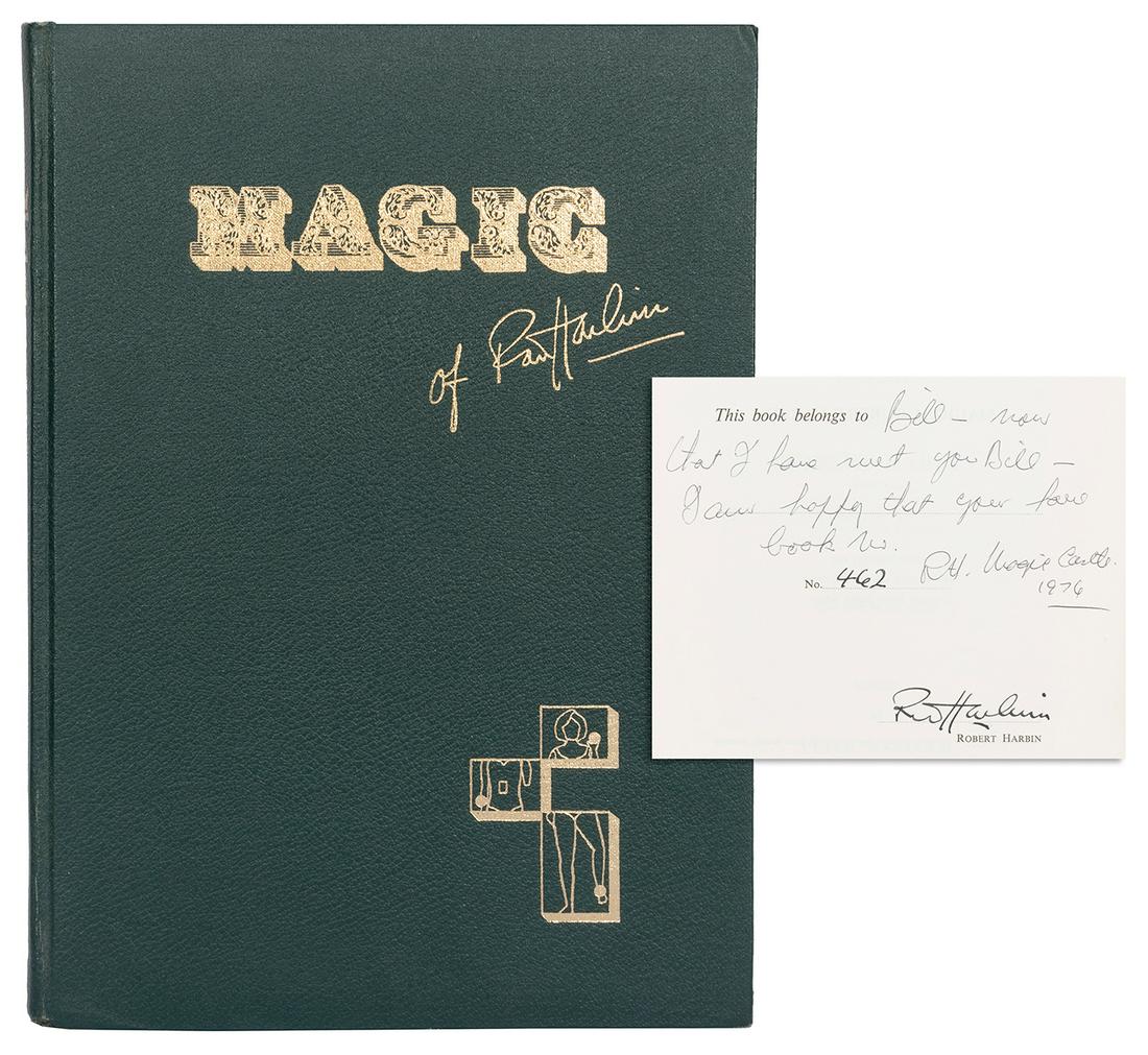 HARBIN, Robert. The Magic of Robert Harbin. [London: Author... (#0180 ...