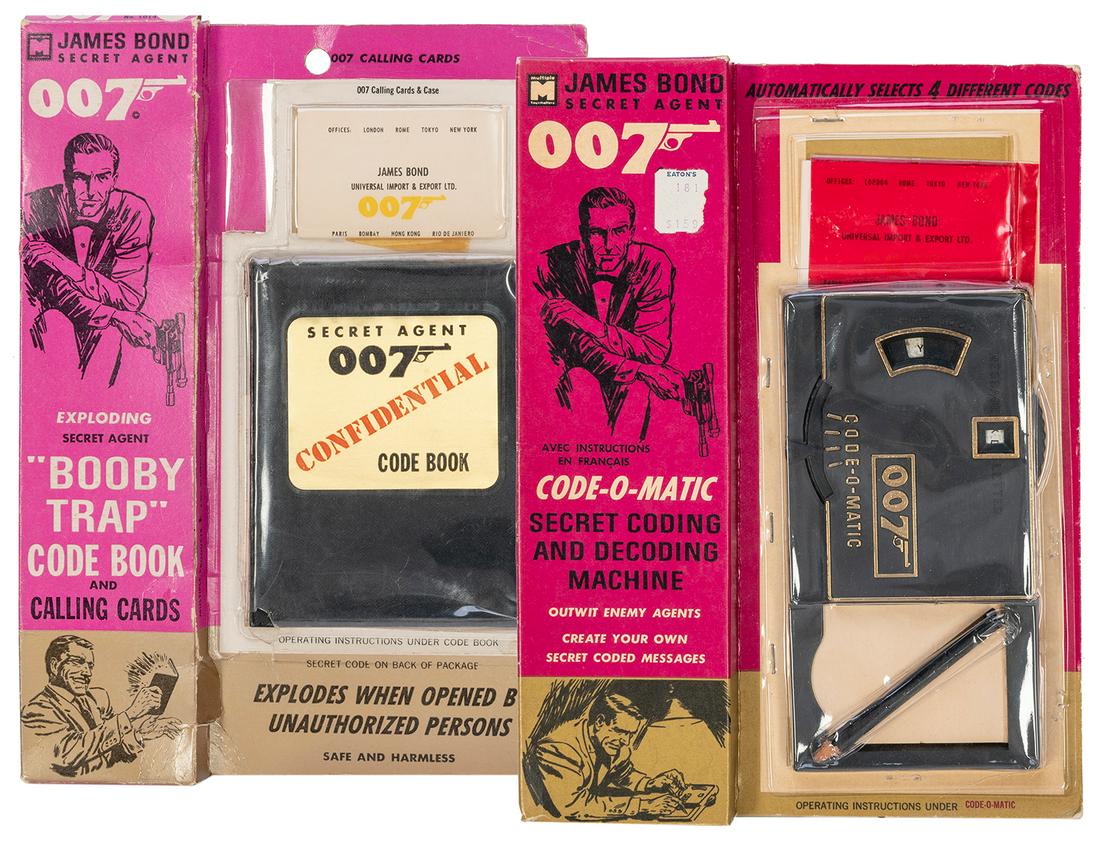 James Bond Secret Agent 007 Confidential Code Book and Code... (#0031 ...
