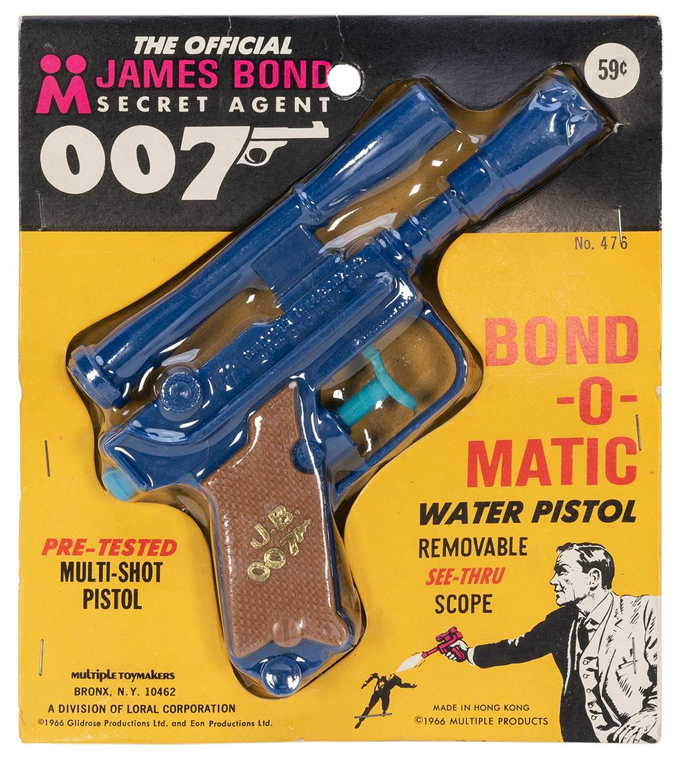 James Bond 007 Bond O Matic Water Pistol. Bronx, N.y.: Mult...