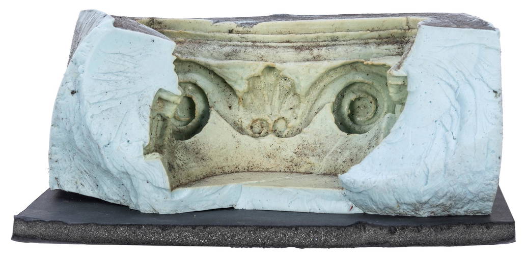 Disneyland Haunted Mansion Column Mold. One half of origina... (#0490 ...