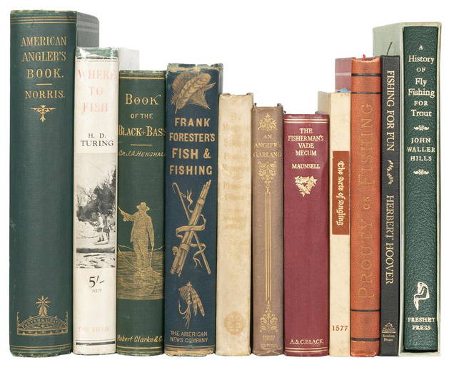 [ANGLING]. A group of 11 works, including: NORRIS, Thaddeus... (#0126 ...