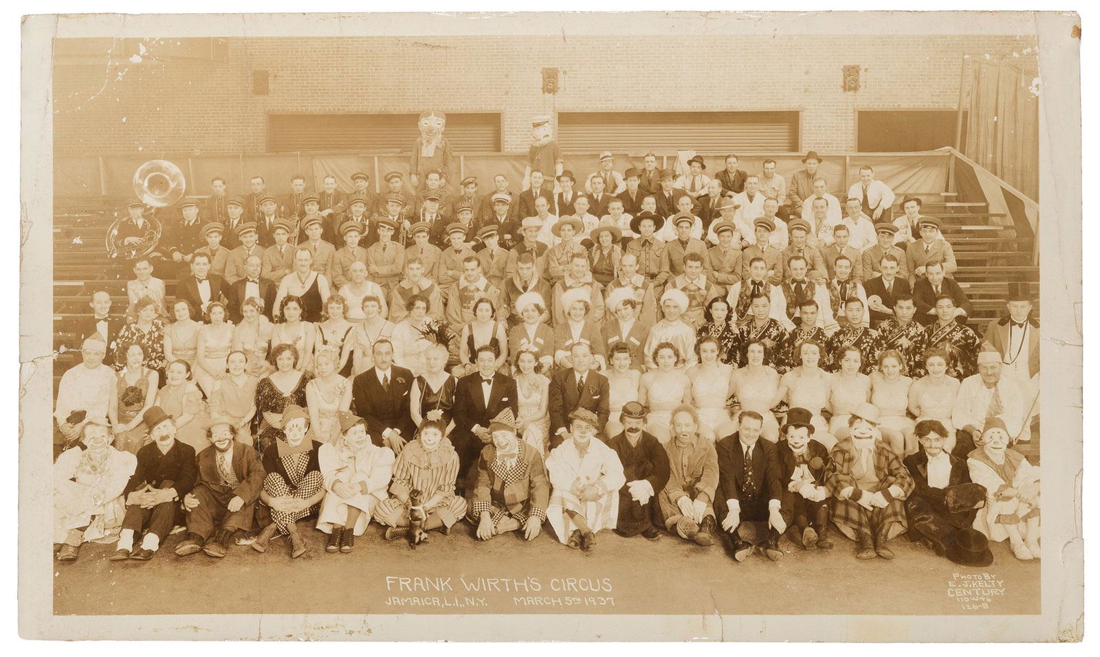 KELTY, Edward J. (1888-1967). Frank Wirth’s Circus. Jamaica... (#0122 ...