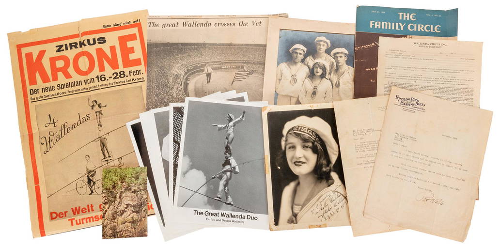 The Flying Wallendas. File Of Flying Wallendas Photographs,...