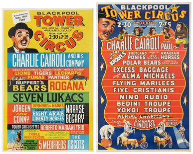 Blackpool’s Tower Circus Posters / Charlie