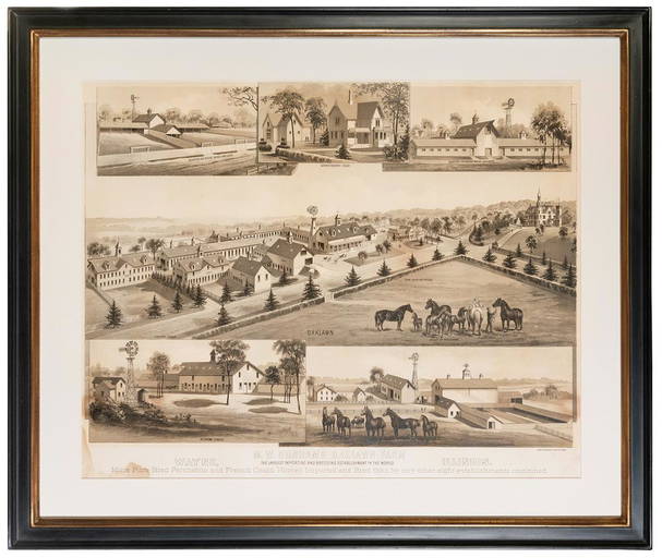 [ILLINOIS]. M.W. Dunham’s Oaklawn Farm. Wayne, Illinois. Th... - Nov 17 ...