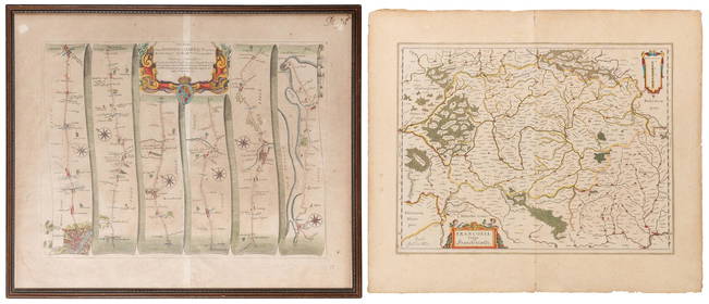 Antique & Vintage Maps & Atlases for Sale in Online Auctions - Page 15
