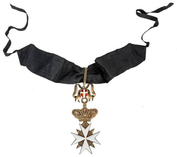 [MEDALS]. [KNIGHTS OF MALTA]. Order of St. John of Jerusale... - Nov 17 ...