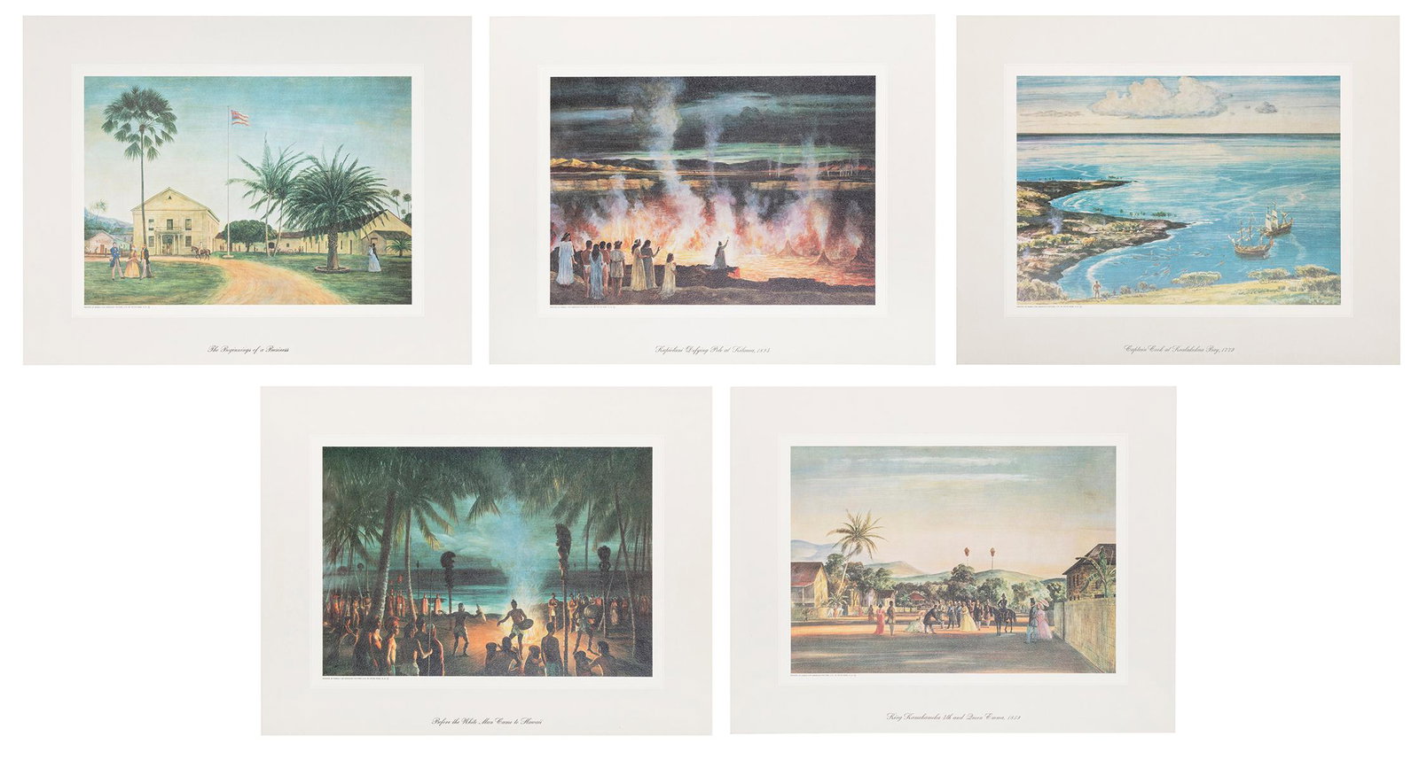 [HAWAII]. HURD, Peter (1904-1984). Complete set of 10 print... - Nov 17 ...