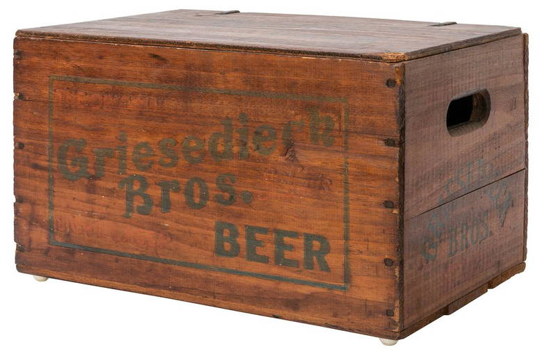 Griesedieck Bros. Wooden Crate. St. Louis: Griesedieck Brothers Brewery ...