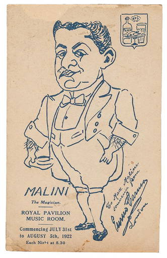 MALINI, Max (Max Katz Breit) (1873 – 1942). Malini Royal Pa... (#0248 ...