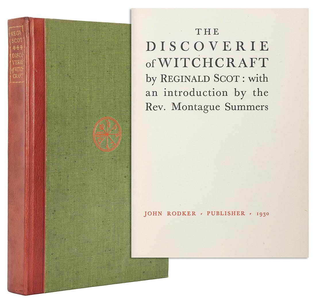Scot, Reginald (c. 1538 1599). The Discoverie Of Witchcraft...