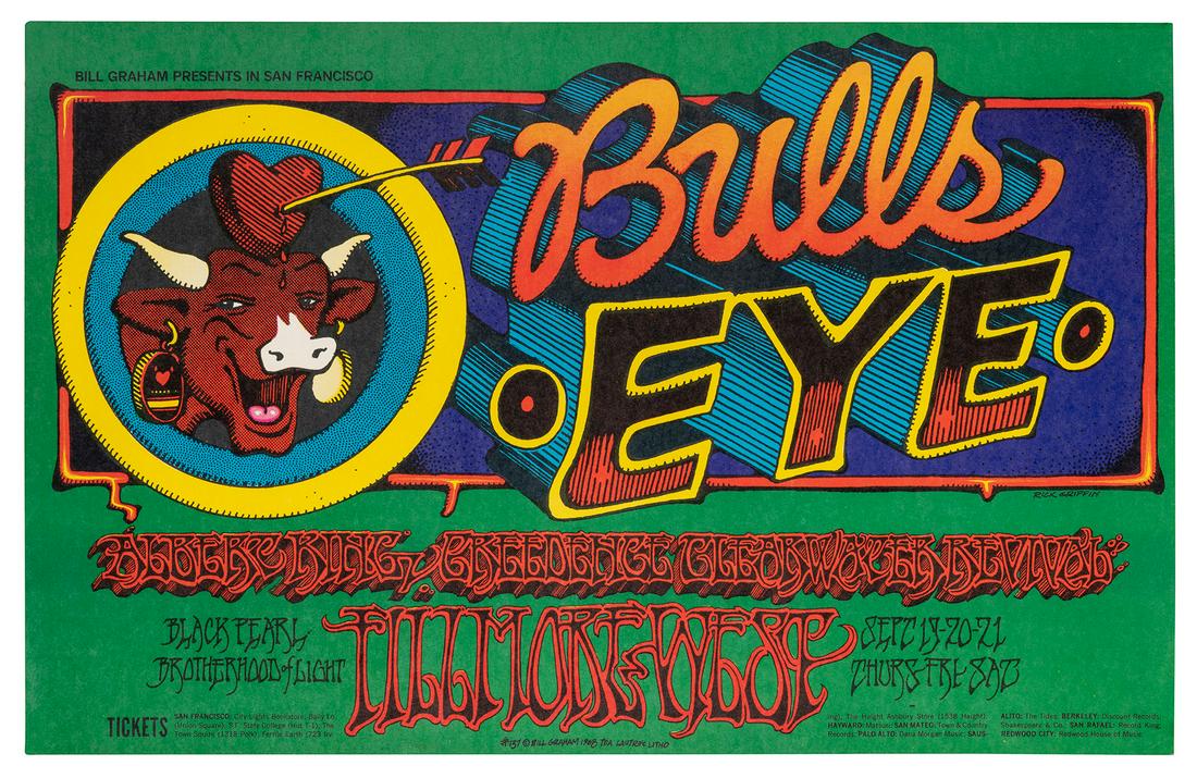 Bill Graham Presents in San Francisco Bulls Eye Albert Kin... - Mar 30 ...
