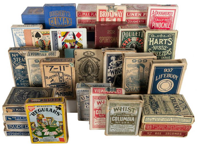 Collection Of American Playing Cards, Mainly In Original Bo...