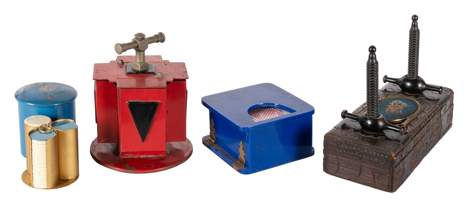 Lot Of 8 Assorted Playing Card Related Items. Including A S...