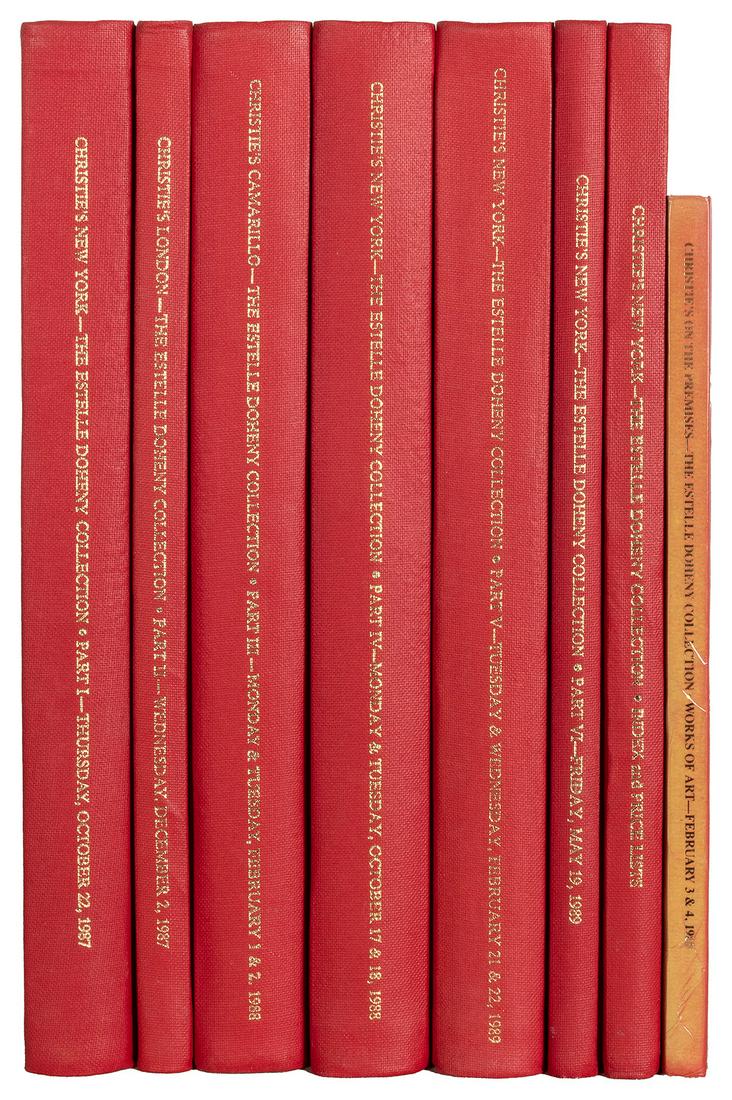 [mcmurtry, Larry (1936-2021), His Copy]. [doheny, Estelle].... Auction