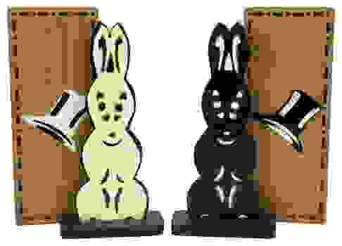 Hippity Hop Rabbits. Colon: Abbott’s Magic, Ca. 1950s. Stencil-painted ...