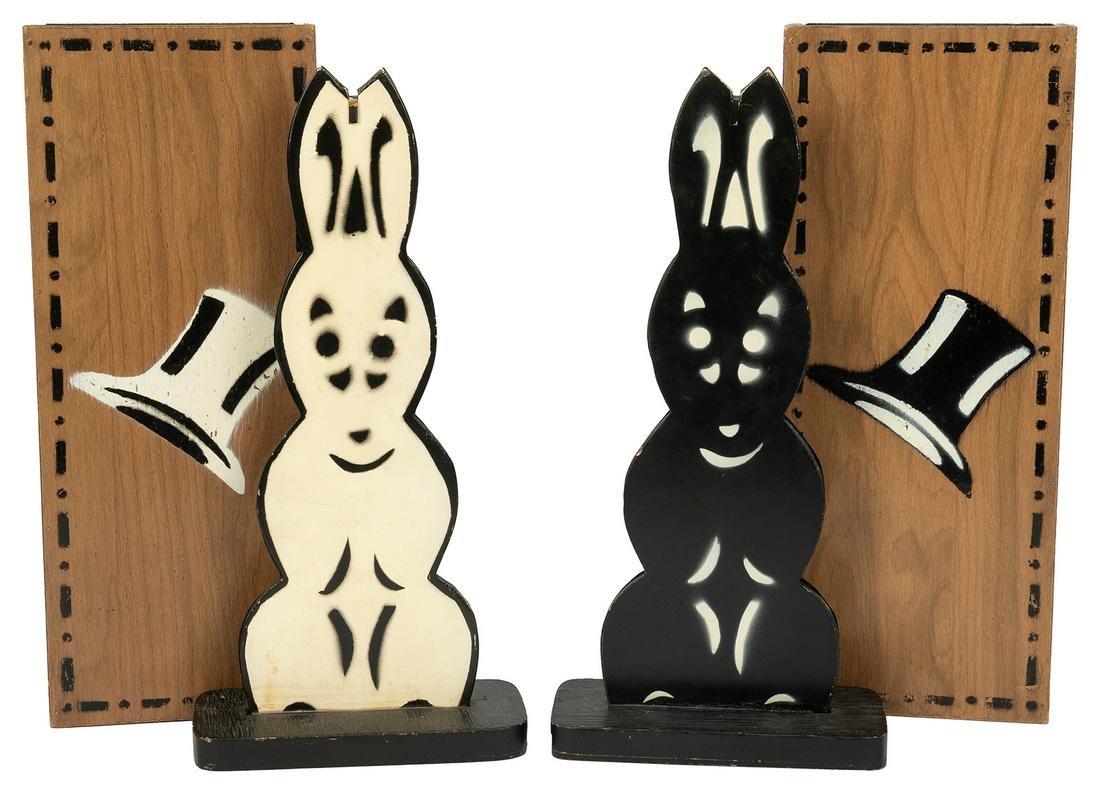 Hippity Hop Rabbits. Colon: Abbott’s Magic, Ca. 1950s. Stencil-painted ...