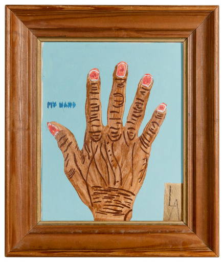 Almon, Leroy (american, 1938 1997). My Hand. [1990]. Acryli...