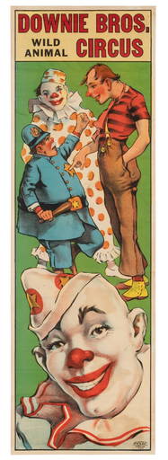 Downie Bros / Wild Animal Circus. Erie: Erie Litho Co., Ca....