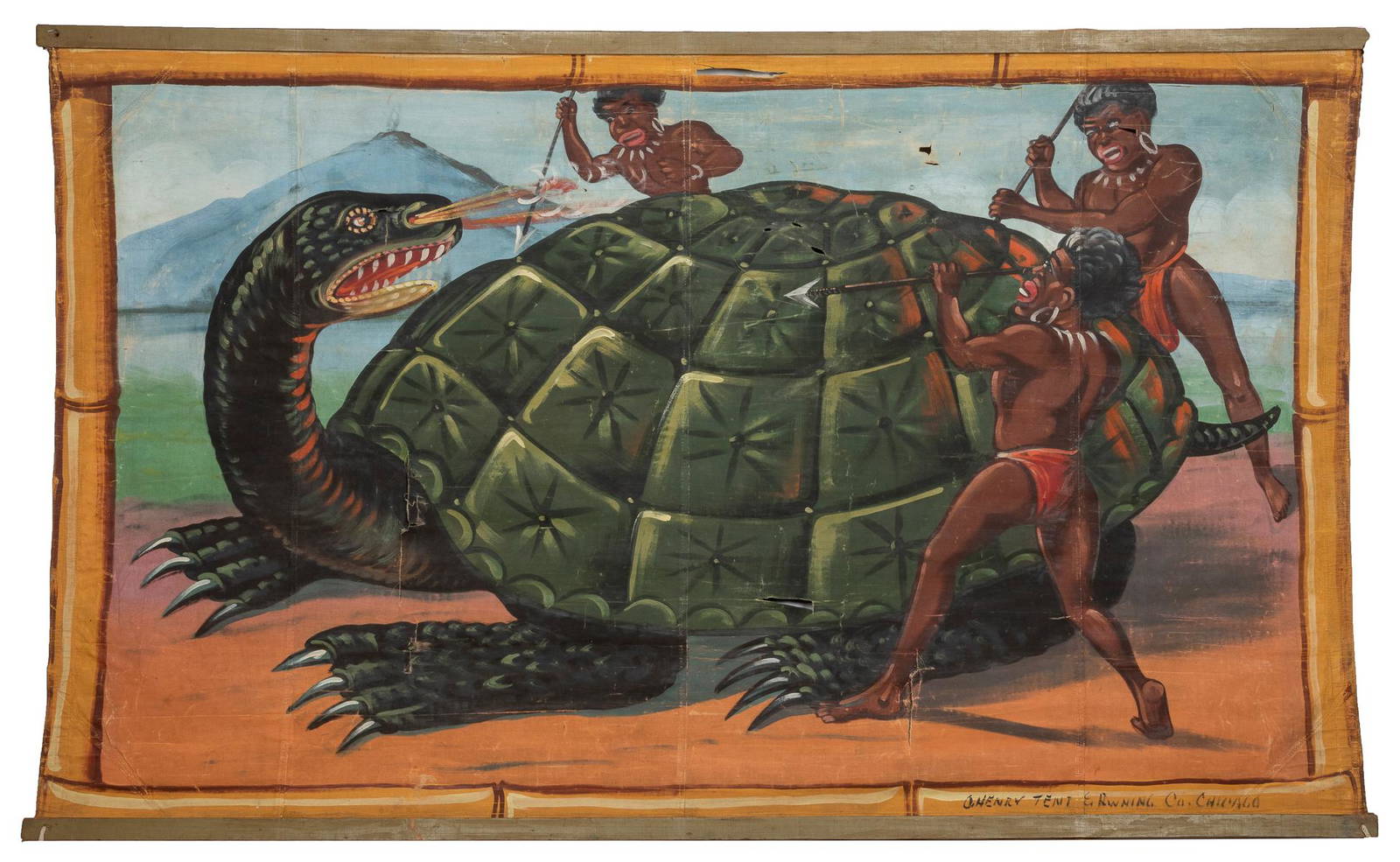 Johnson, Fred G. (american, 1892-1990), Attributed To. Mons... Auction