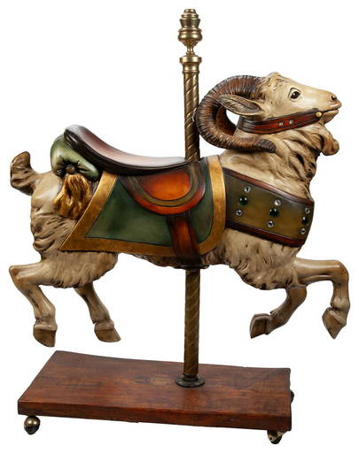 Charles Looff Carousel Ram. Long Beach, Ca: Charles Looff,