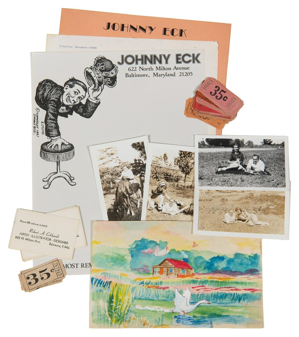 Eckhardt, Johnny “eck” (1911-1991). Group Of 20 Photos And ... Auction