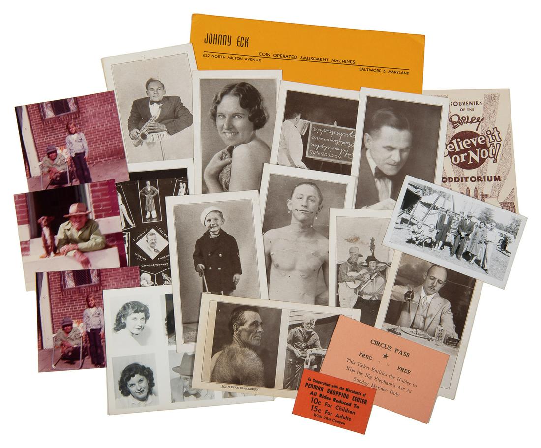 Eckhardt, Johnny “eck” (1911-1991). Lot Of Photographs And ... Auction