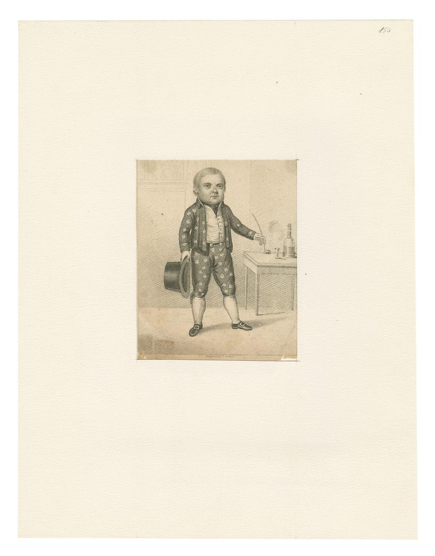 [little People]. Cooper, R. (1793-1836). Simon Paap. Hand C... Auction