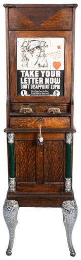 Caille Bros. 1 Cent Post Office Love Letter Dispenser. Detr...