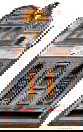 Mills 5 Cent “1776” Liberty Bell Slot Machine / Candy Vendo...