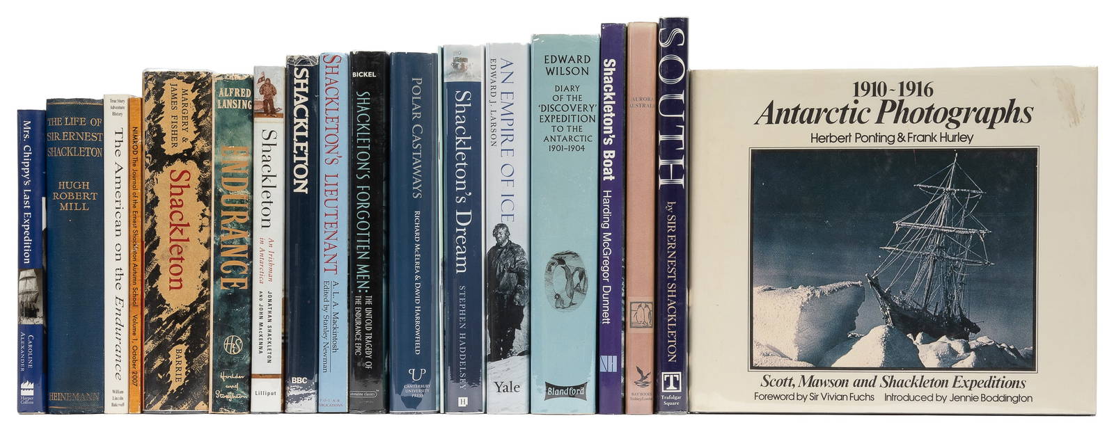 [shackleton, Ernest (1874-1922)]. A Group Of 19 Titles Abou... Auction