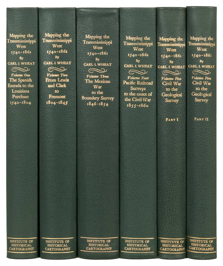 [bibliographies -- Cartography]. Wheat, Carl Irving (1892-1... Auction
