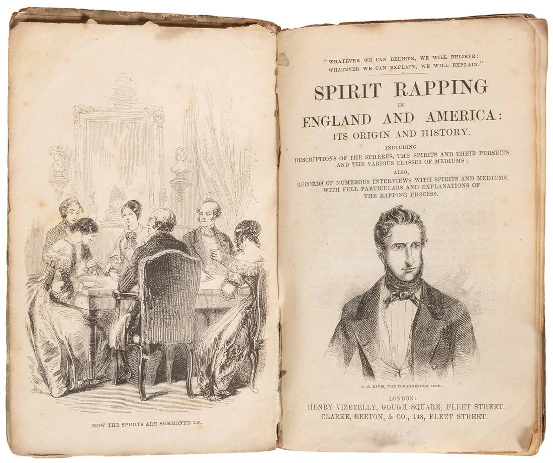 Spirit Rapping In England And America. London: Henry Vizete... Auction