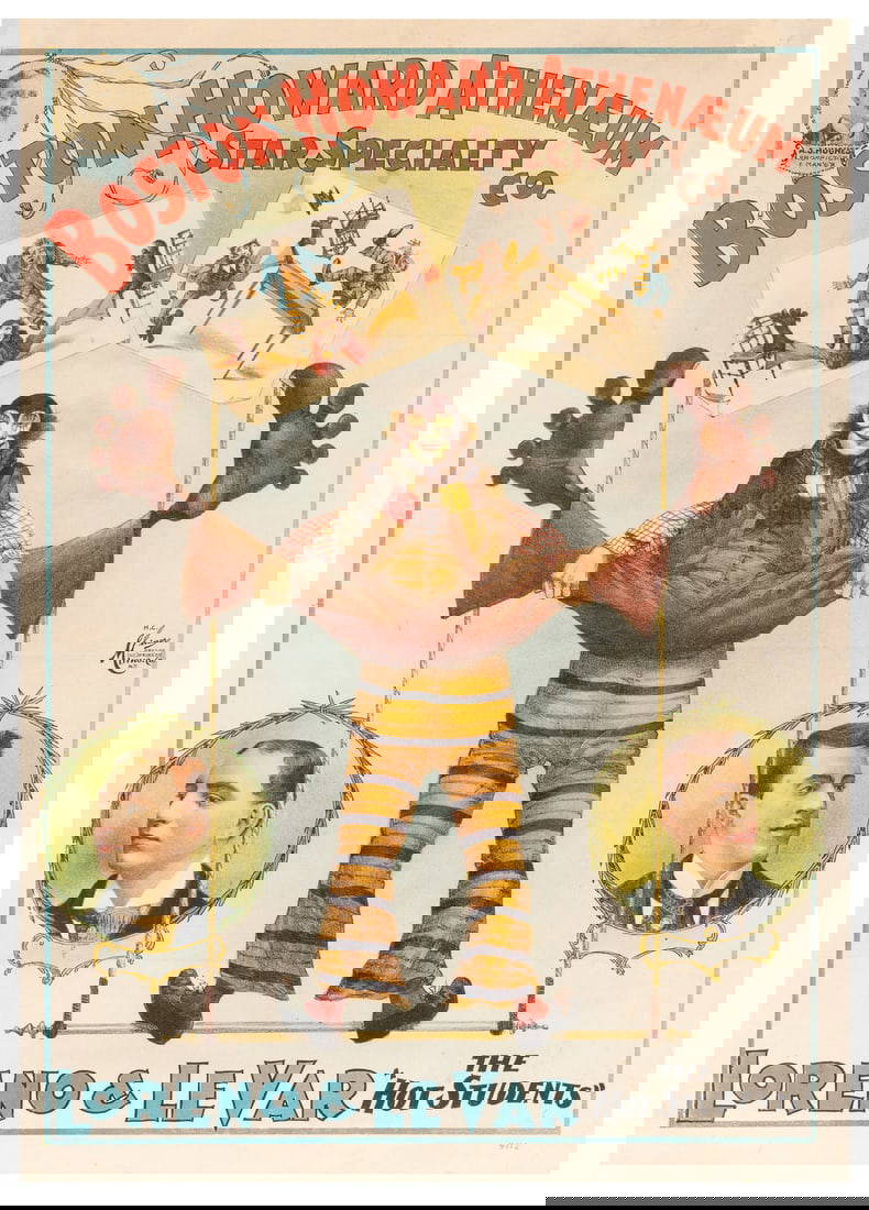 Boston Howard Athenaeum Star Specialty Co. / Loreno & Le Va... Auction