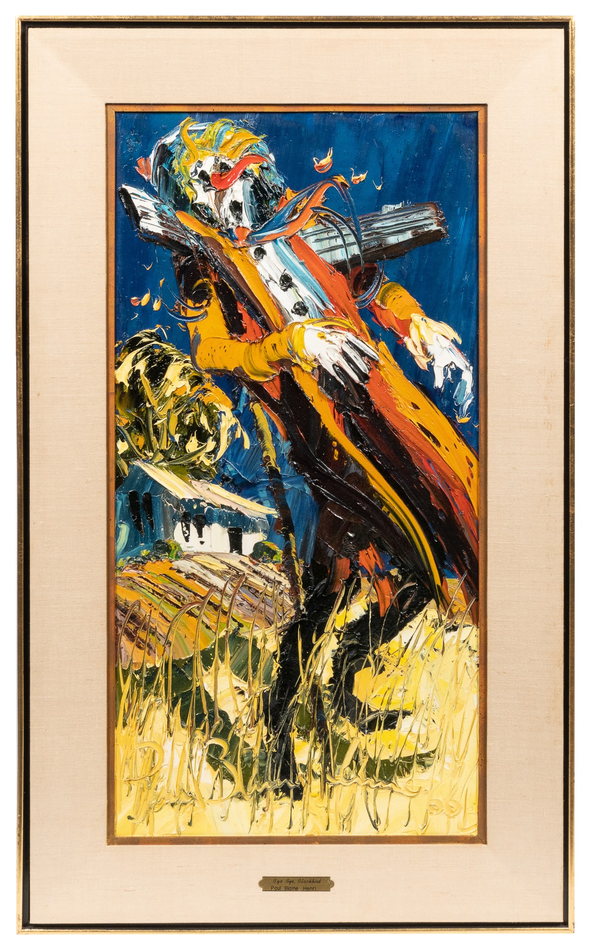 Henrie, Paul Blaine (american, 1932-1999). Bye Bye, Blackbi... Auction