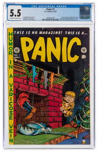 Panic Comics Group Of 6 (e.c. Comics, 1954-55) Condition: A... Auction