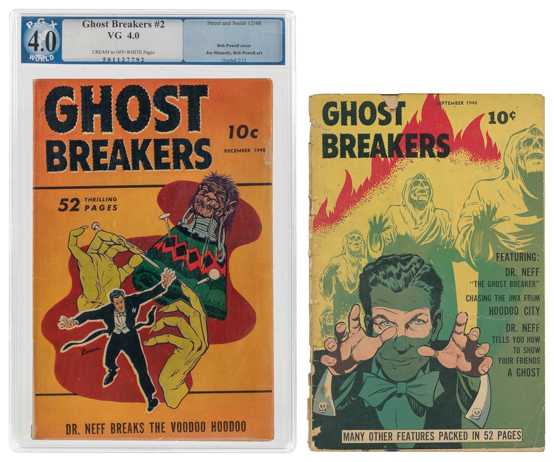 Ghost Breakers #1 And #2 (street & Smith, 1948). Includes #... Auction