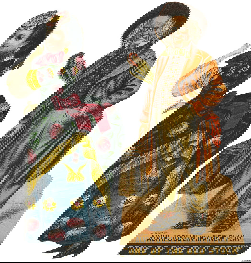 [lithography]. [die-cut Trade Cards]. Group Of Nine Large D... Auction