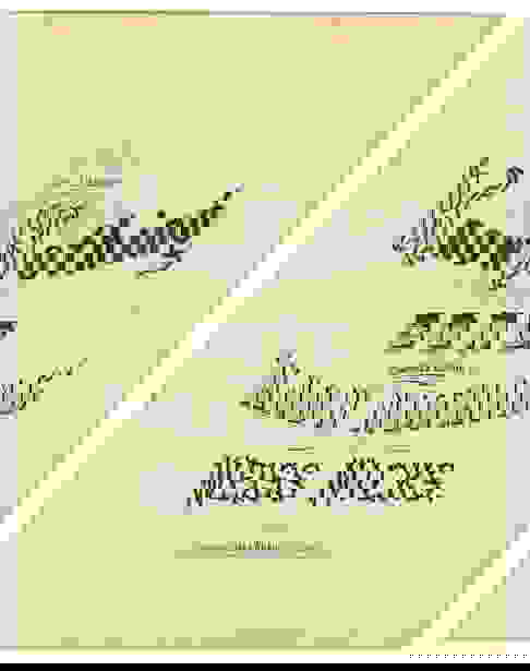 [sheet Music]. [the “know Nothing” Political Party]. Nicks,... Auction