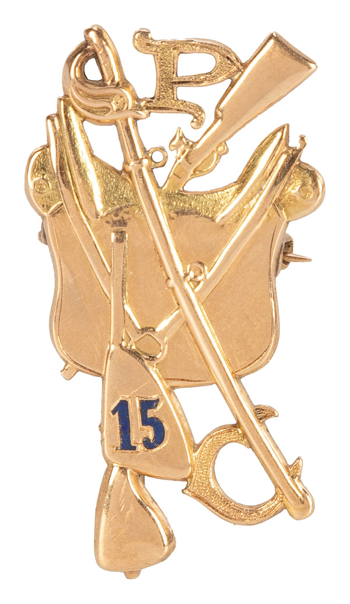 [civil War]. Pennsylvania 15th Cavalry Pin. N.d. (ca. 1880s... Auction