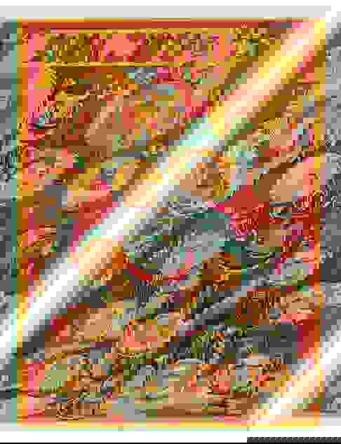 [japanese Baseball]. Menko Game Board, Complete With All Pi... Auction