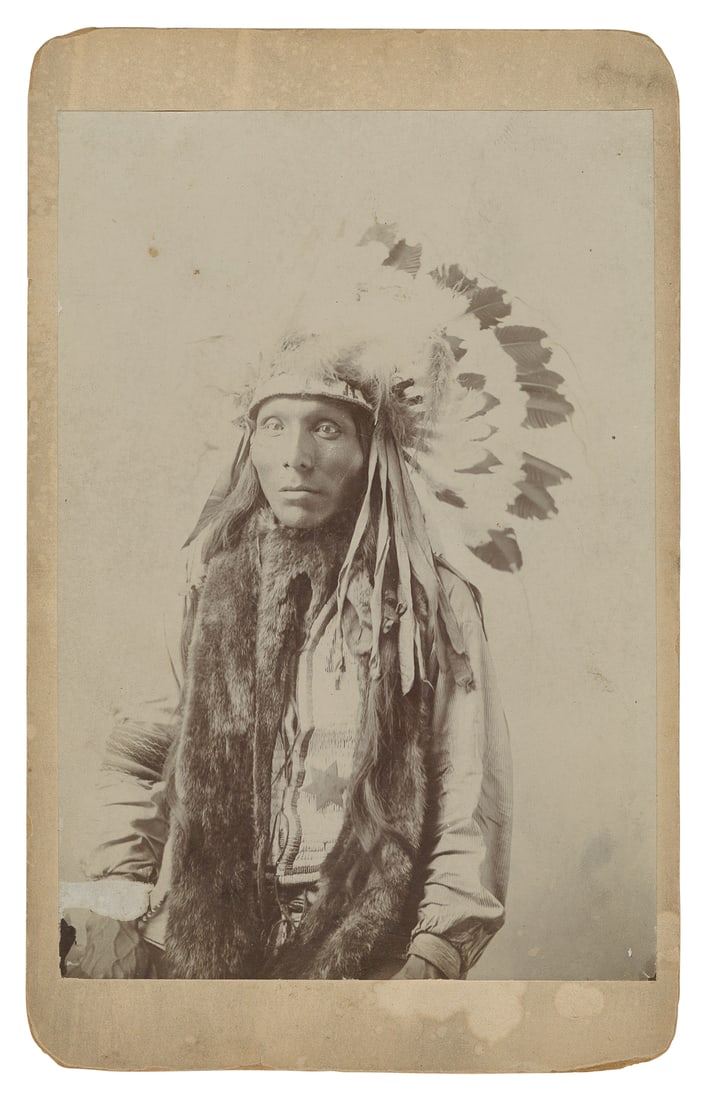 [native Americans]. Standing Bear, Luther (1868-1939). Over... Auction