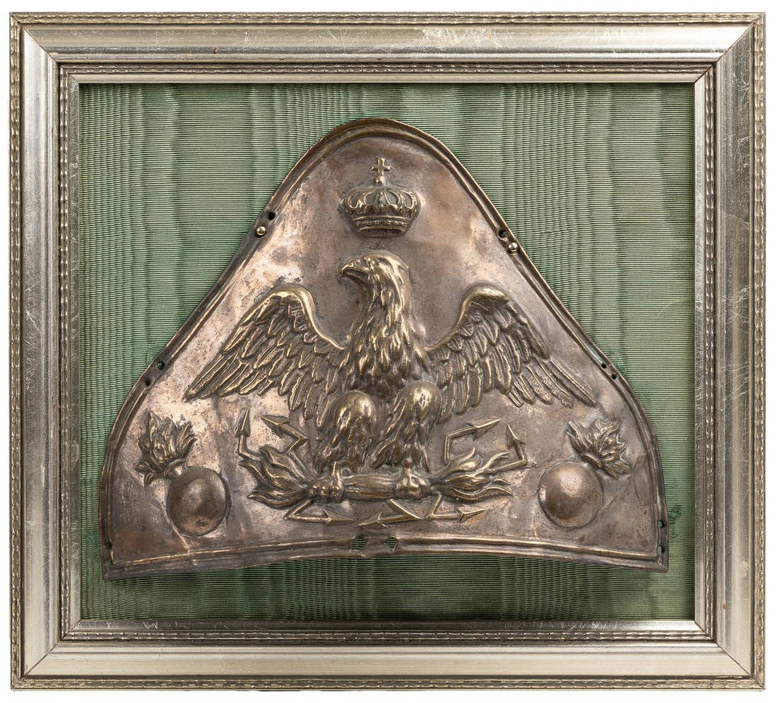 [bearskin Plate]. Grenadier Of The “garde Imperiale” Bearsk... Auction