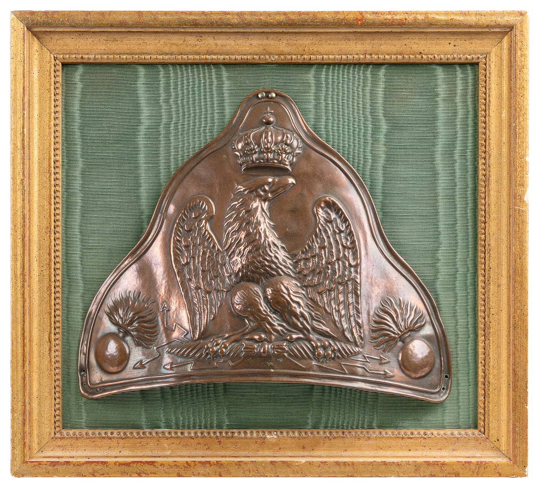 [bearskin Plate]. Grenadier Of The “garde Imperiale” Bearsk... Auction
